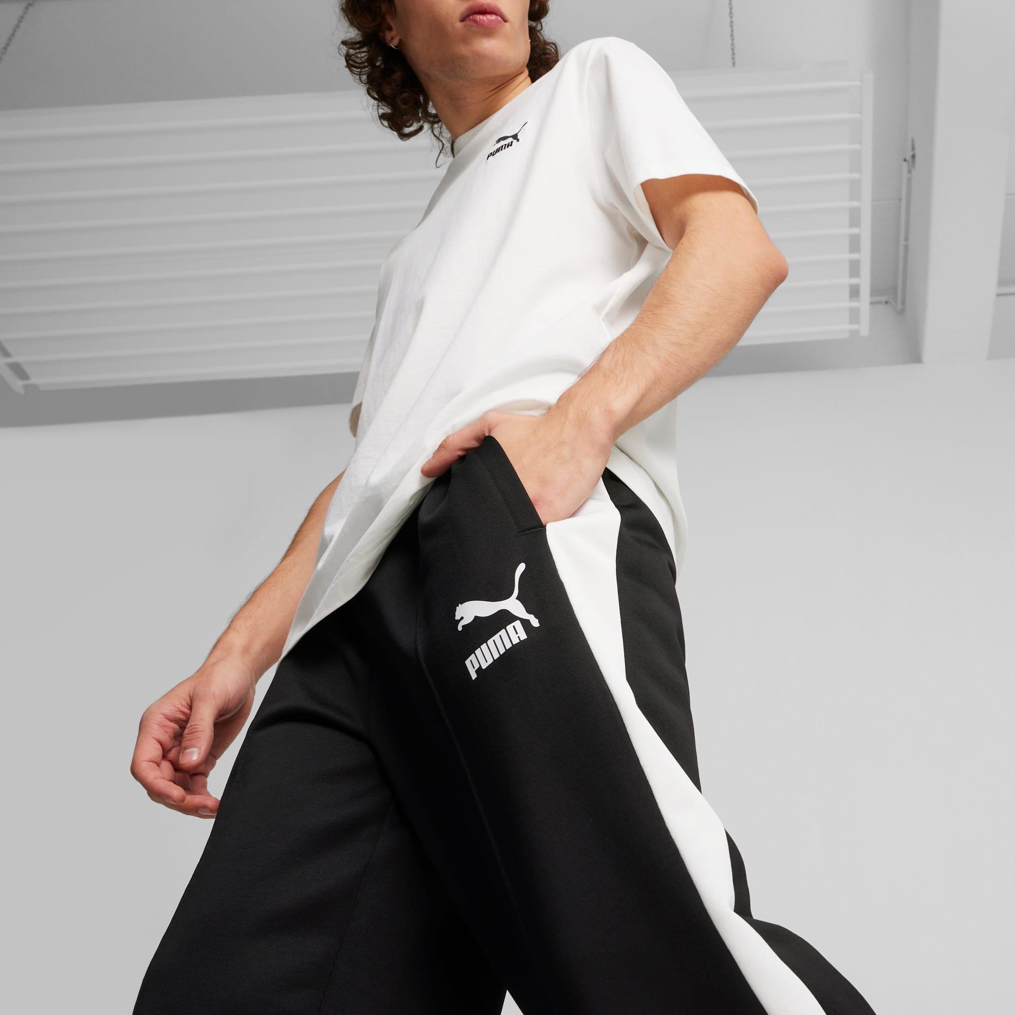 PUMA Iconic T7 Track Pants in Black for Men Lyst UK