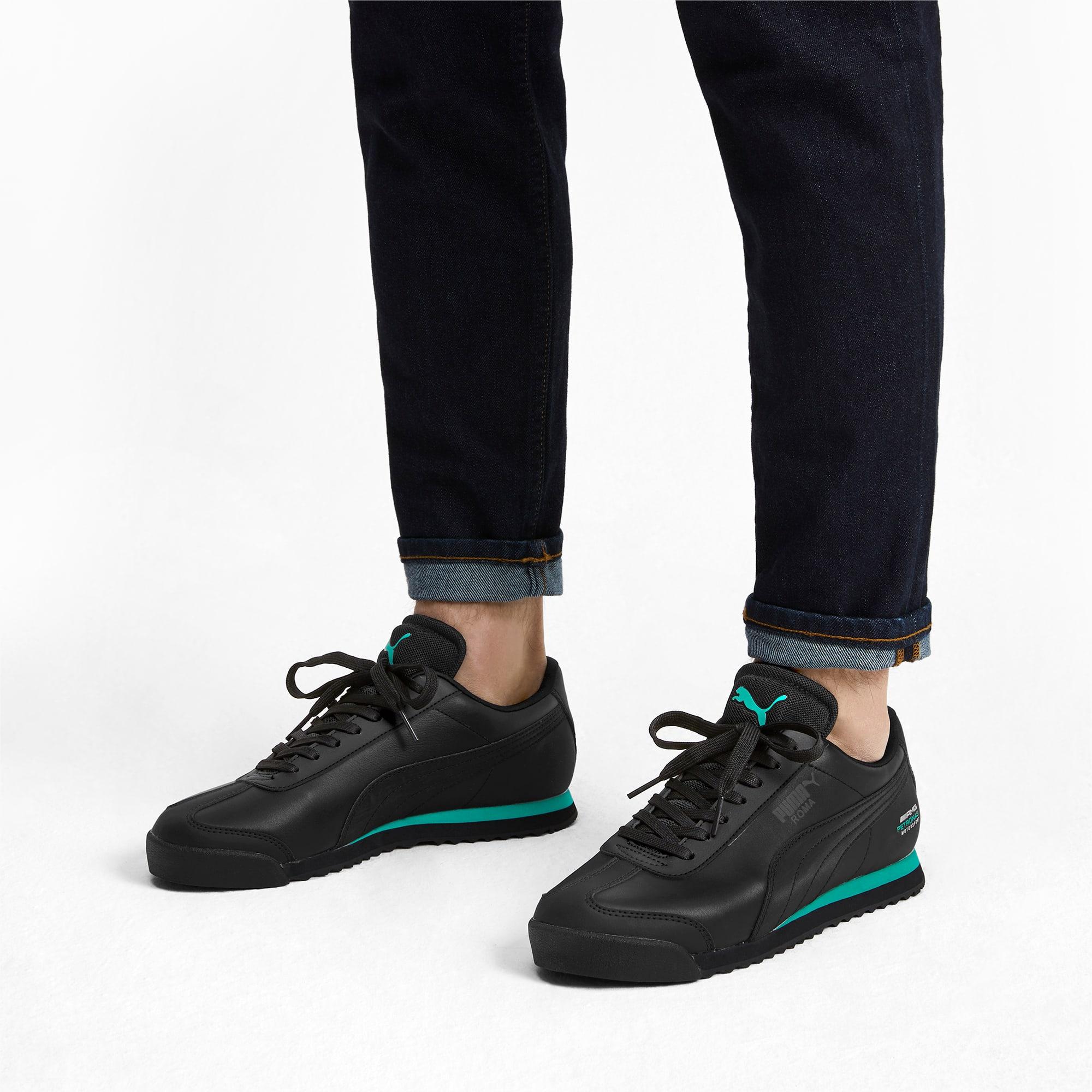 PUMA Mercedes Amg Petronas Roma Men's Sneakers In Black For