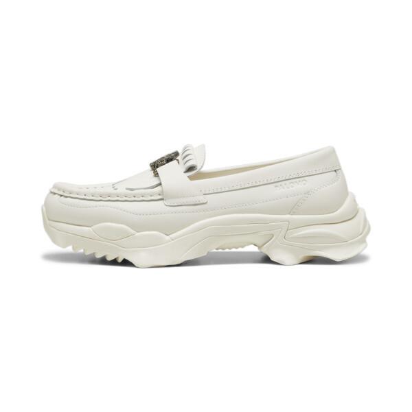 PUMA X Palomo Nitefox Leather Loafer Shoes in White | Lyst