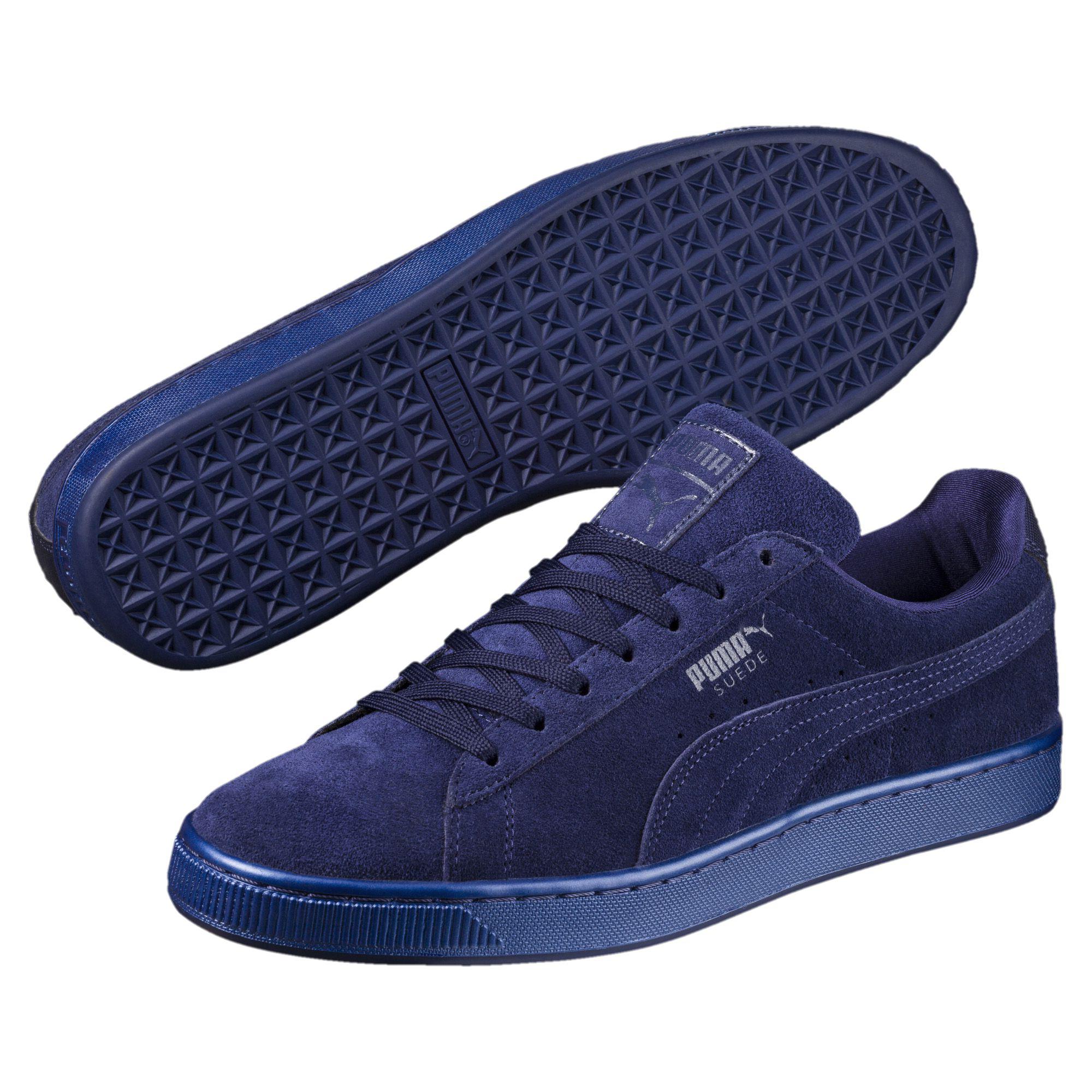 PUMA Suede Classic Anodized Sneakers in Blue for Men | Lyst