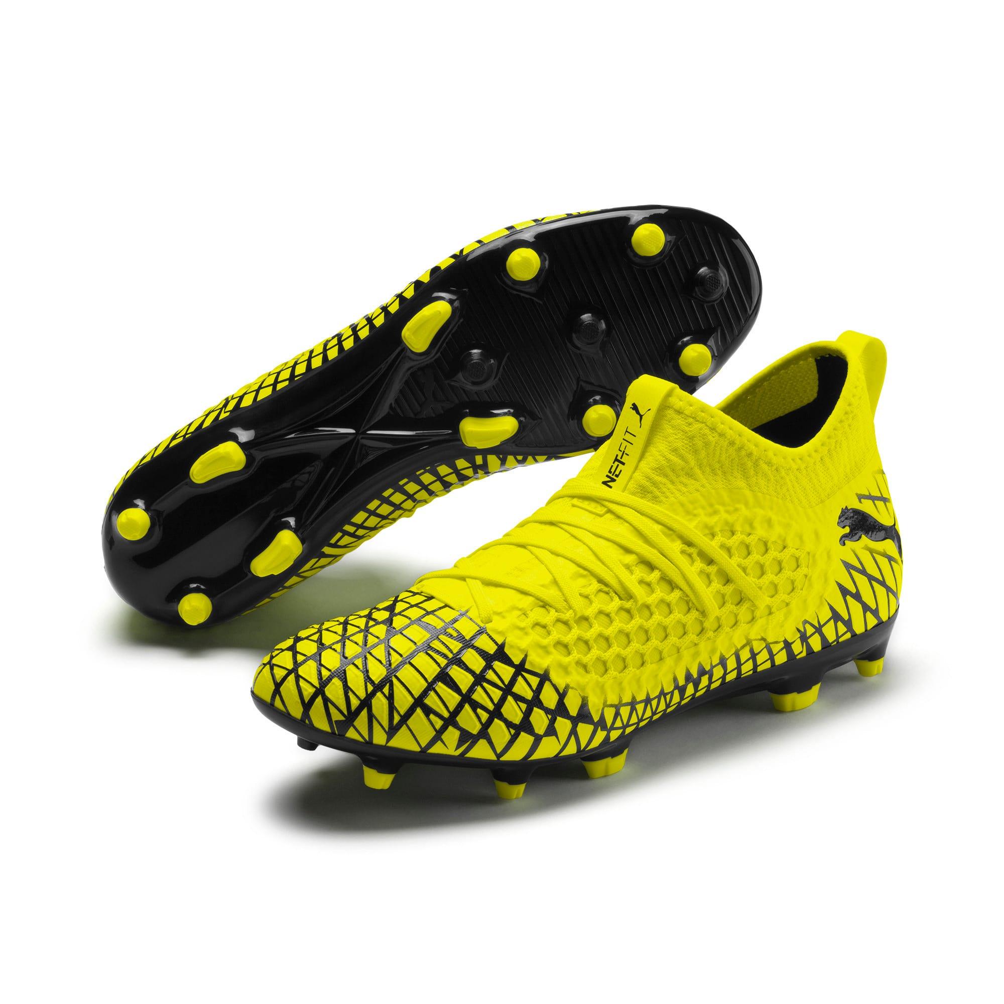 PUMA Synthetic Future 4.3 Netfit Fg/ag Men's Soccer Cleats in Yellow ...