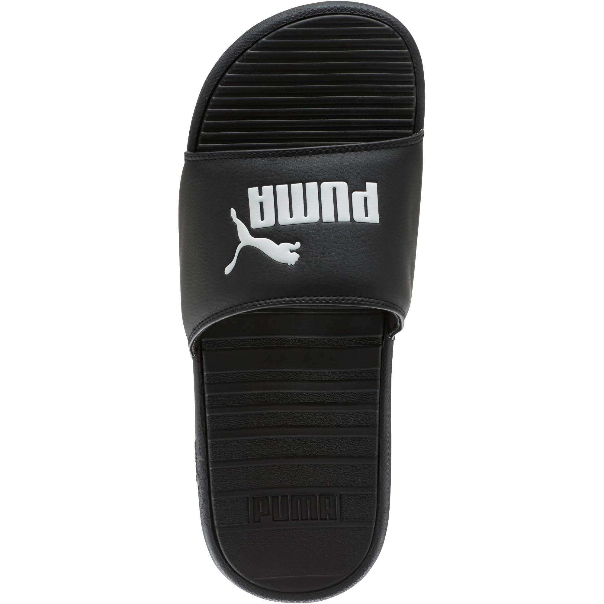 PUMA Synthetic Cool Cat Slides in Black for Men - Lyst