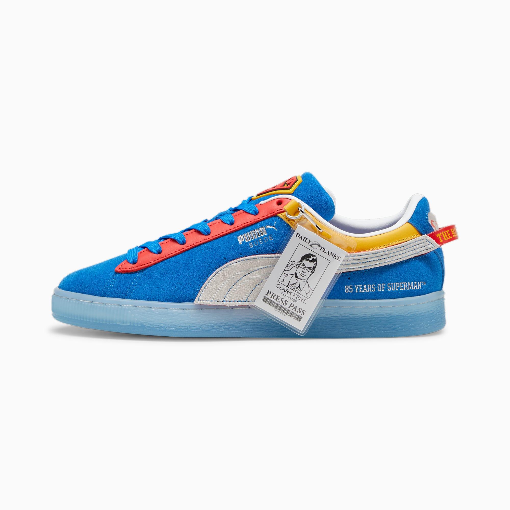 PUMA X Superman 85th Anniversary Suede Sneakers in het Blauw | Lyst BE