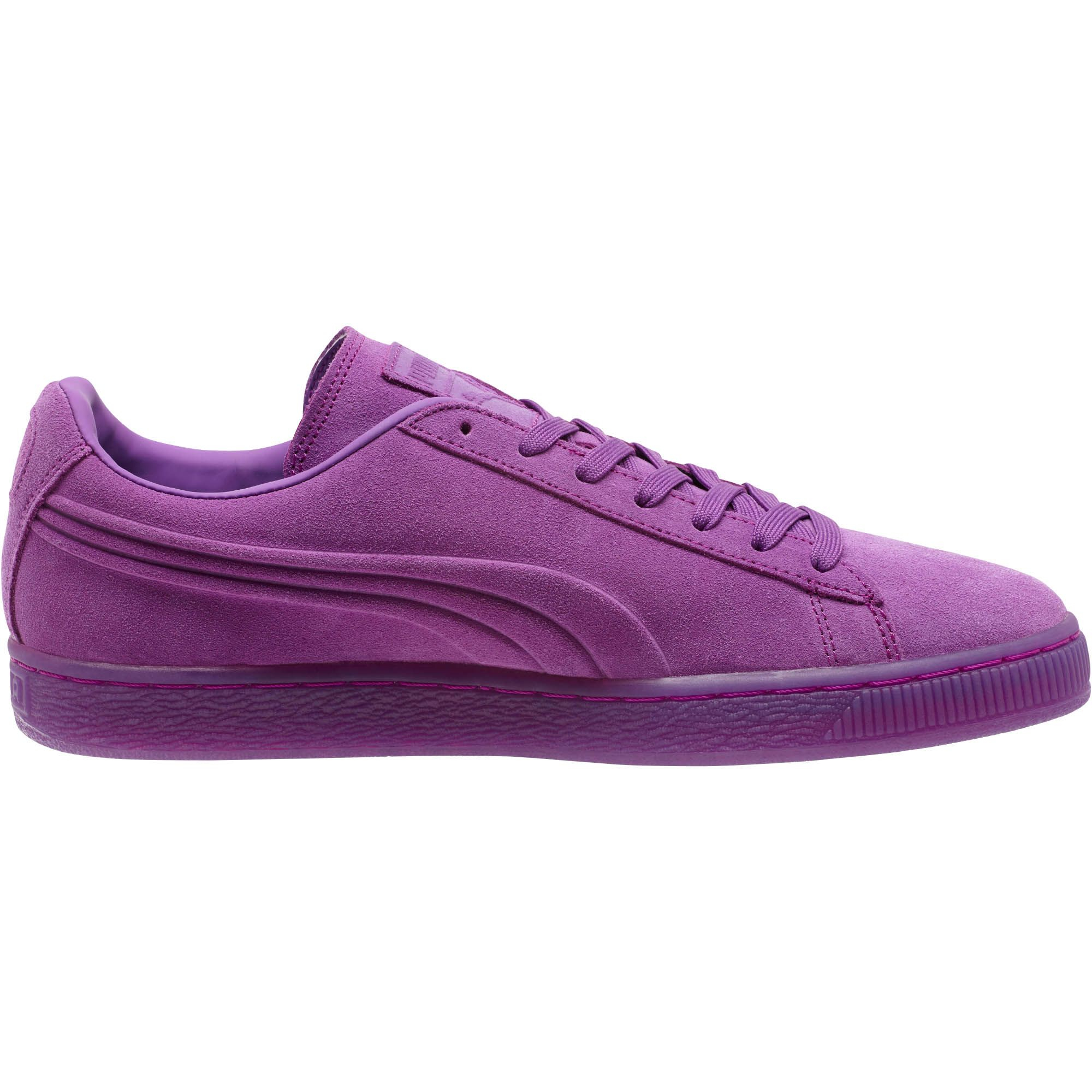 PUMA Suede Embossed Iced Fluo Men's Sneakers in Purple for Men | Lyst