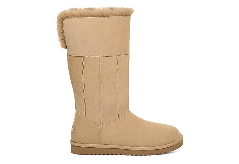 UGG Sharlin Tall Fur Boot in Black | Lyst