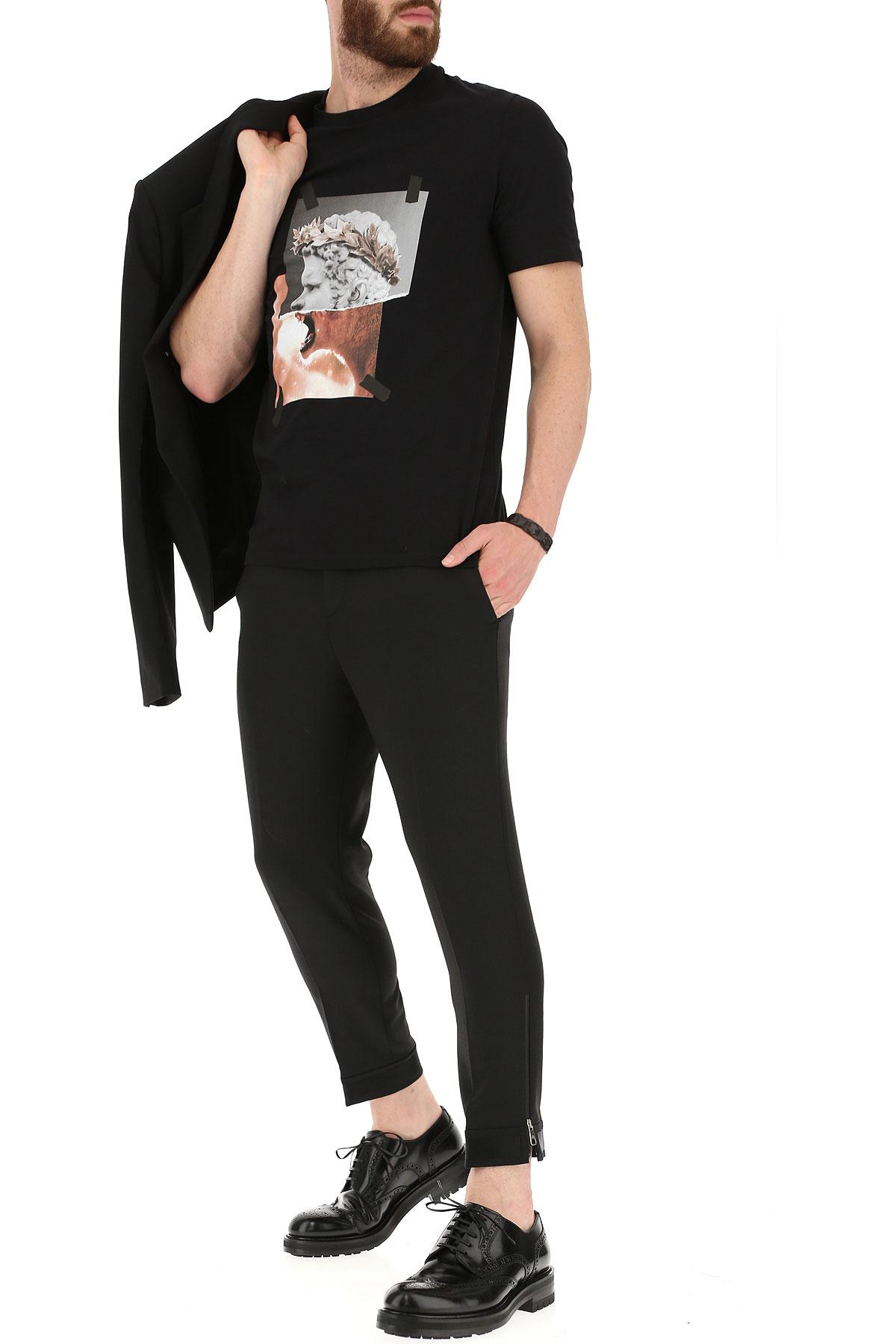 Neil Barrett Cotton Clothing For Men in Black for Men - Lyst