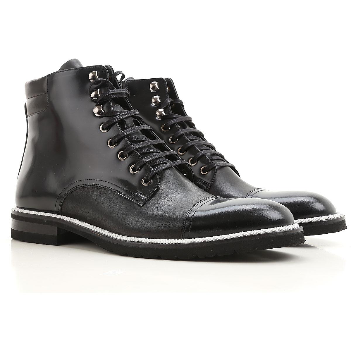 Karl Lagerfeld Leather Shoes For Men in Black for Men - Lyst