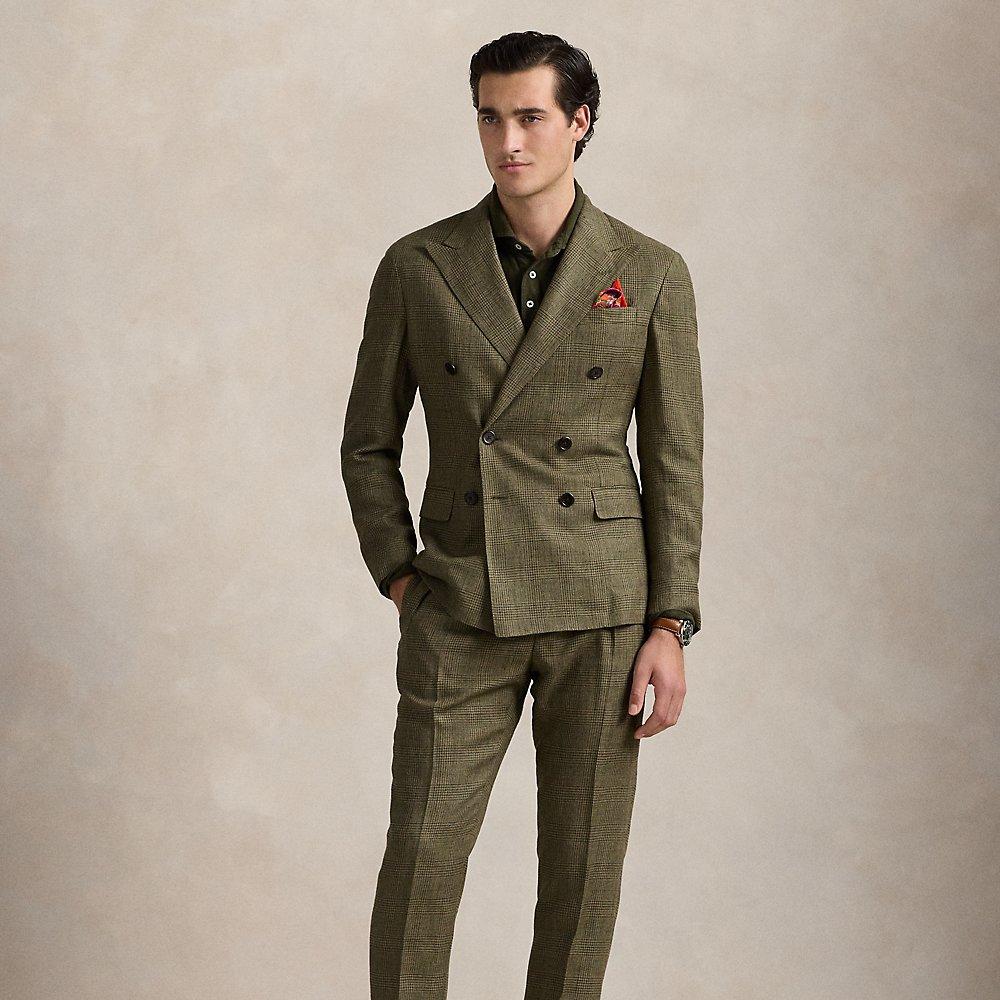 Ralph Lauren Polo Soft Tailored Glen Plaid Suit in Green for Men | Lyst