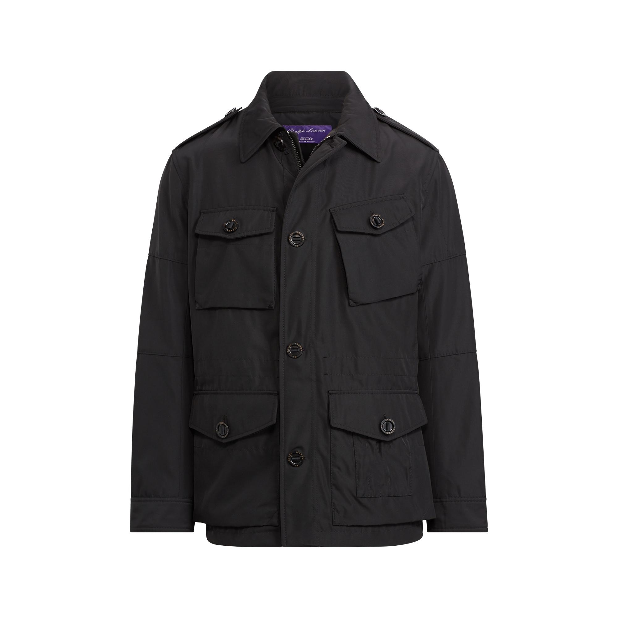 Ralph Lauren Synthetic Rlx Field Jacket In Black For Men Lyst