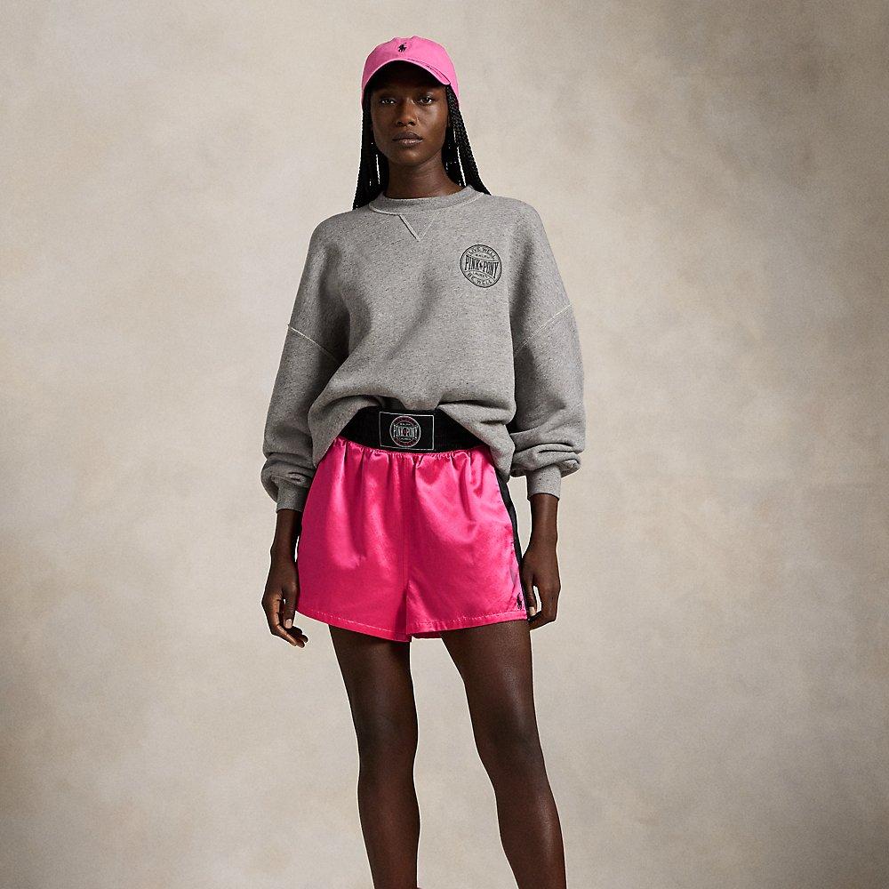 Polo Ralph Lauren Pink Pony Satin Boxing Short | Lyst