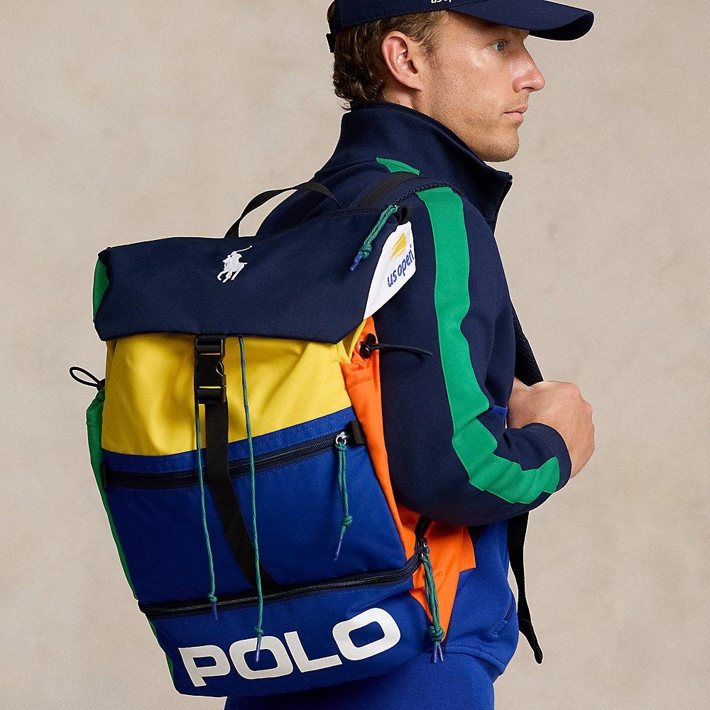 Ralph Lauren Us Open Roll-top Backpack in Blue for Men | Lyst