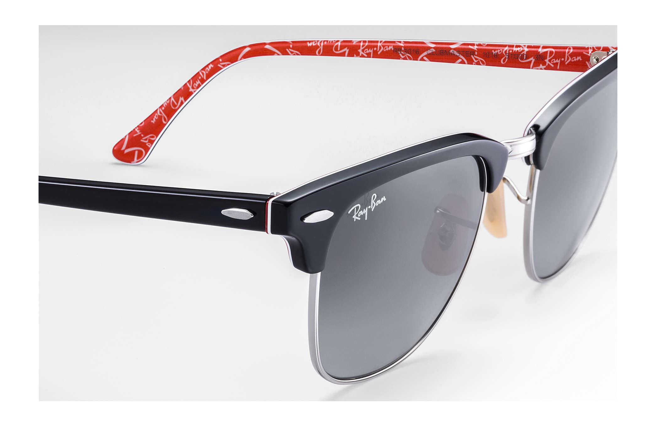 Ray-Ban Clubmaster @collection Black in Black - Lyst