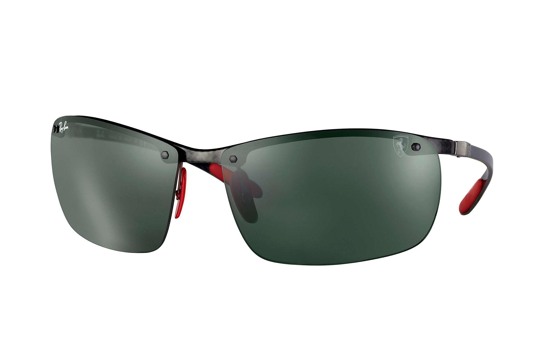 Ray-Ban Rb8305m Scuderia Ferrari Collection Black in Green - Lyst
