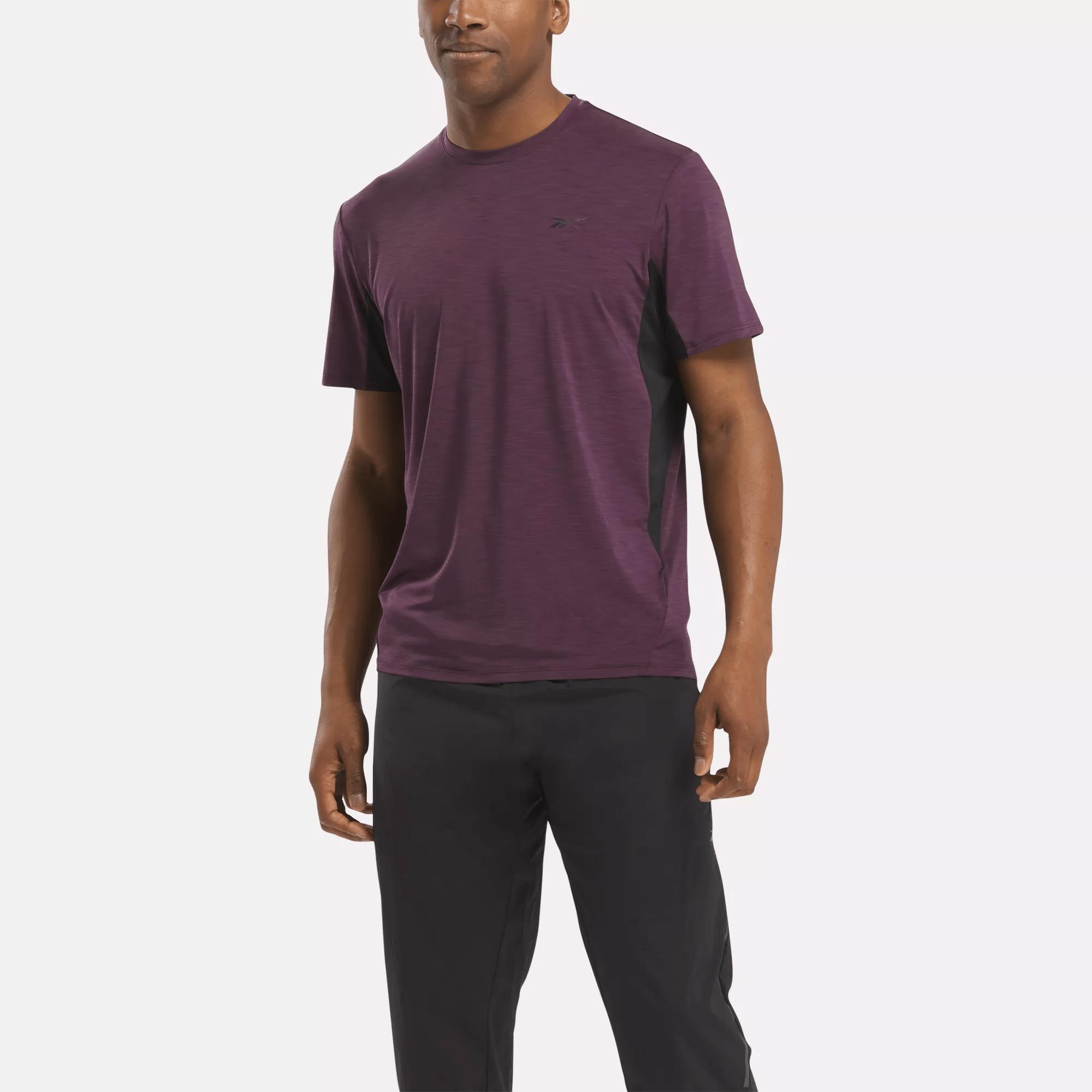 Reebok ufc t shirt mens purple store