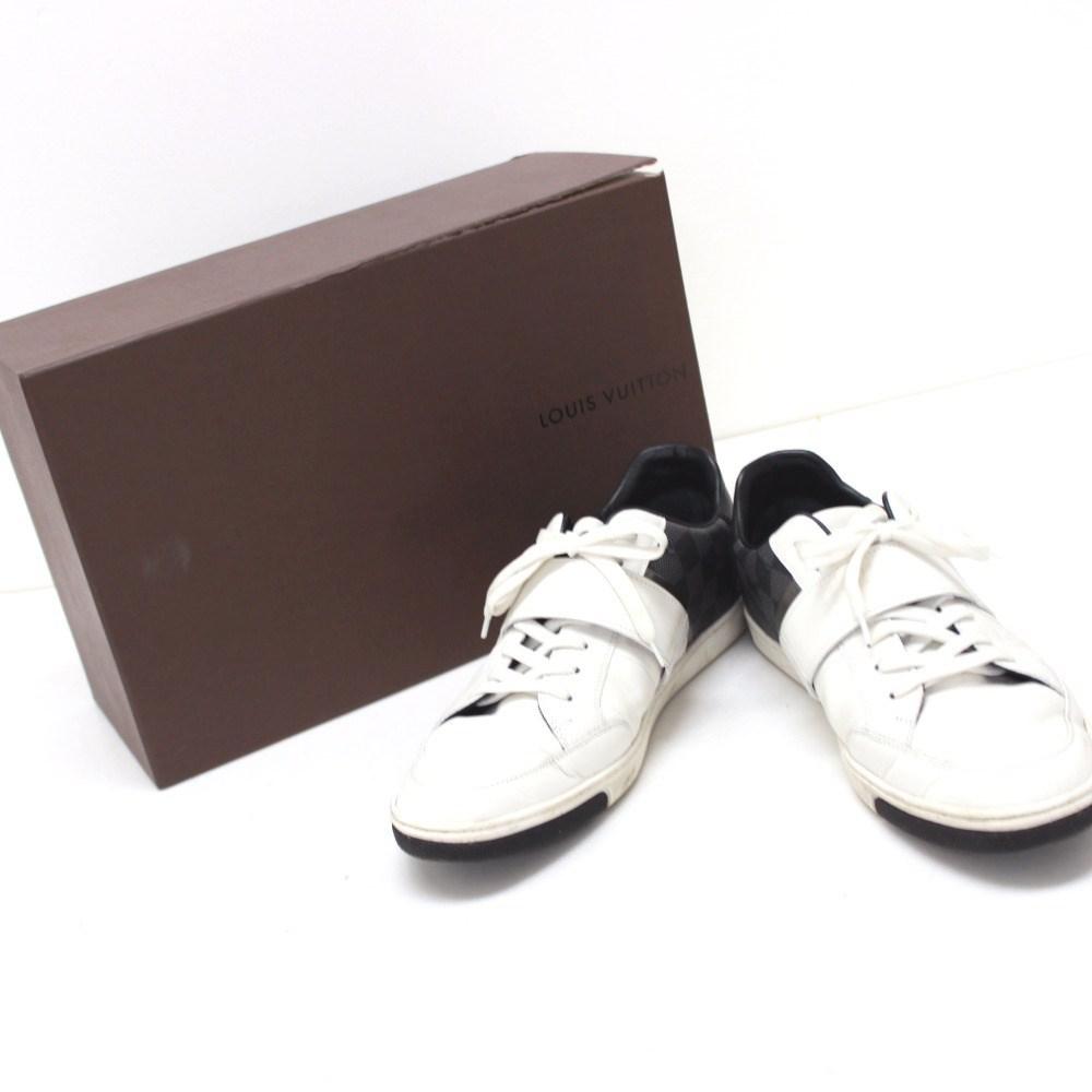 White Damier Louis Vuitton Shoes | semashow.com