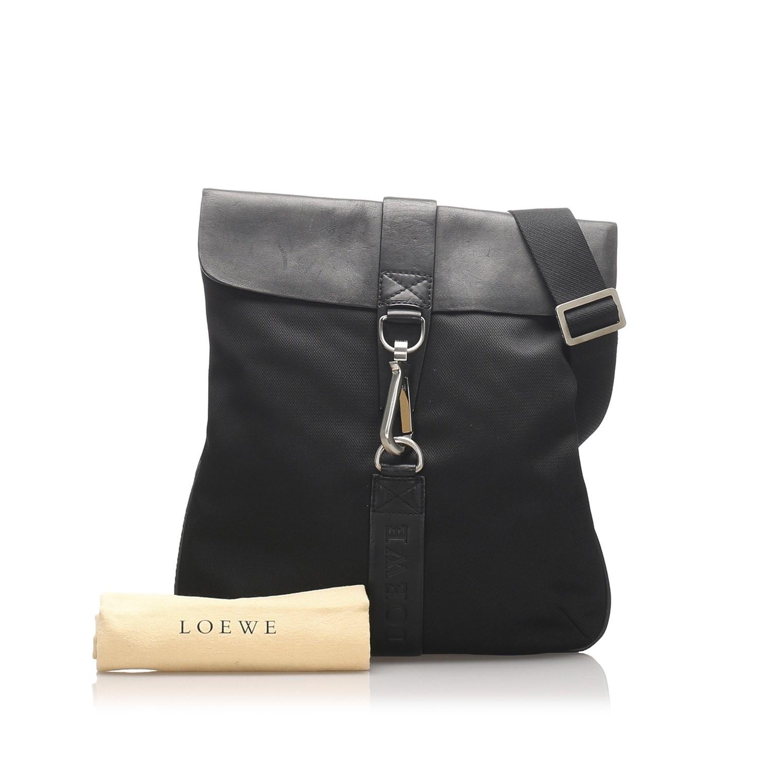 Loewe Canvas Backpack Purse | semashow.com