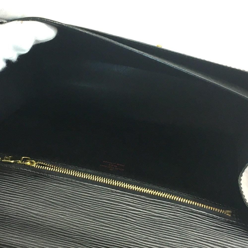 Louis Vuitton Black Epi Leather Monceau 28 Bag | semashow.com