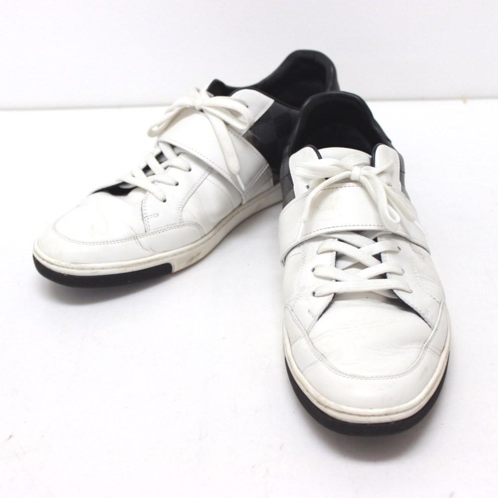 White Damier Louis Vuitton Shoes | semashow.com