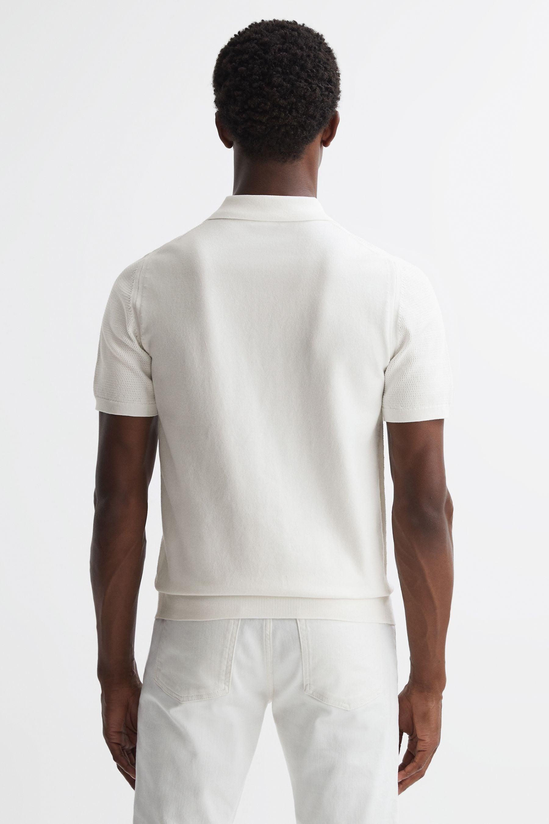 White Polo T Shirts Back