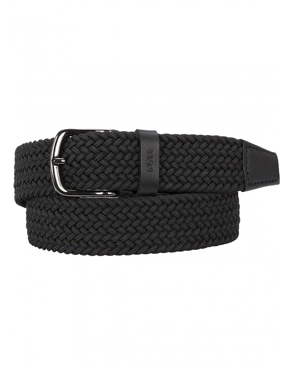 BOSS Sash-wn Belt in Black for Men | Lyst UK