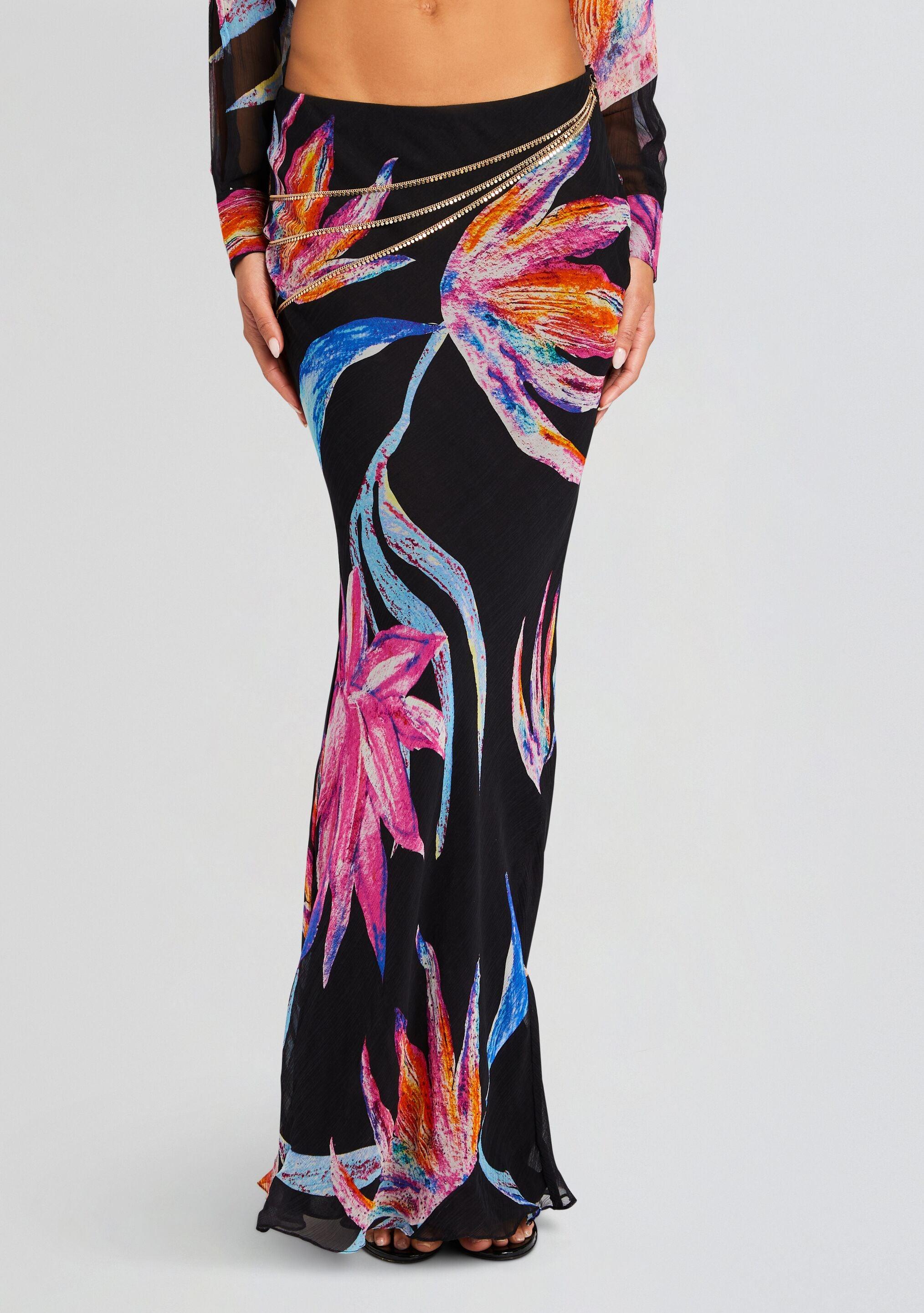 Rococo Sand Margo Maxi Skirt in Black | Lyst