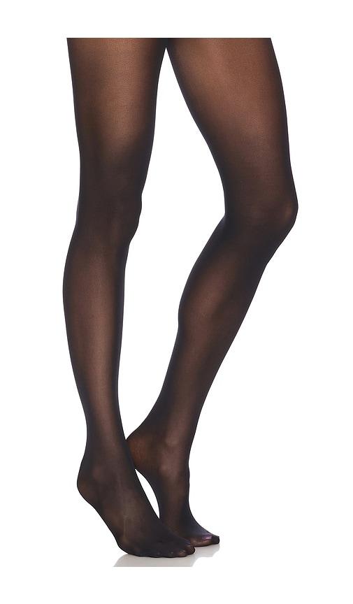 Wolford Pure Shimmer 40 Concealer Tights in Black | Lyst