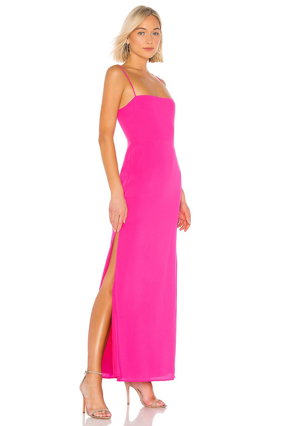 superdown Addison Maxi Dress in Pink - Lyst