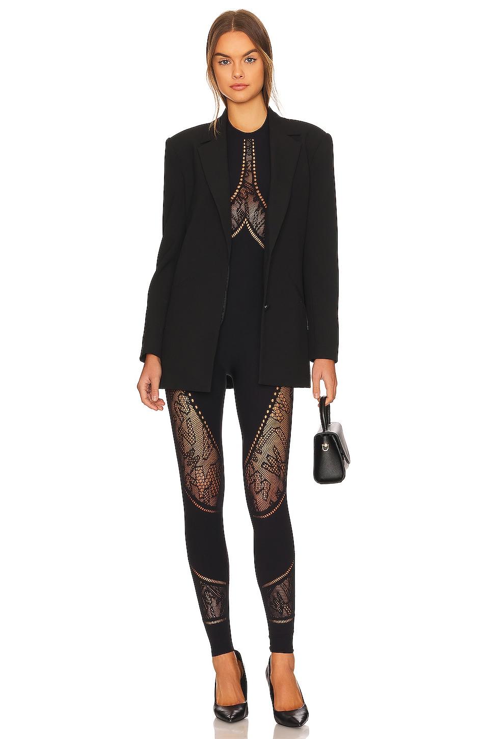 wolford-Black-Sporty-Logo-Net- wolford-Black-Sporty-Logo-Net-