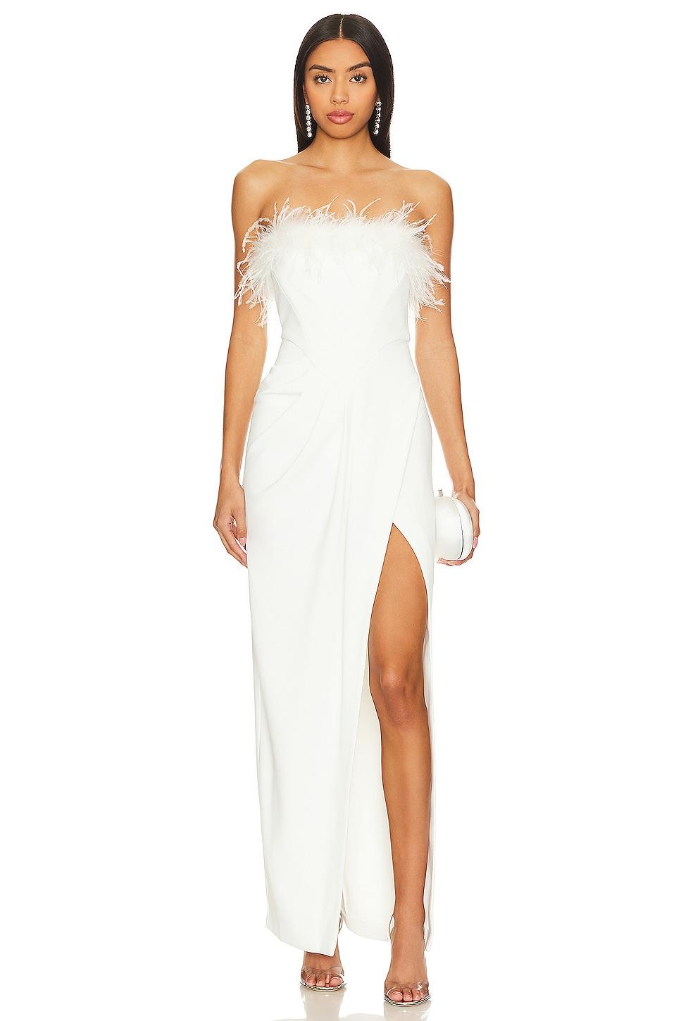Nbd Seraphina Maxi Dress in White | Lyst
