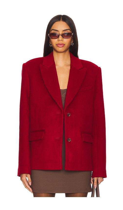 Lovers + Friends X Emily Gemma Micah Blazer in Red | Lyst