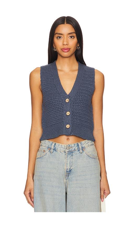 Free People X We The Free Ava Vest in Blue | Lyst