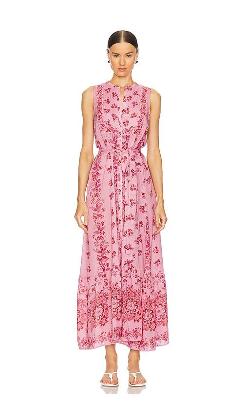 Spell Rebel Spirit Button Through Maxi Dress in Pink | Lyst
