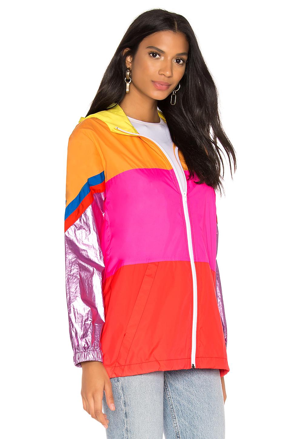 Kule Synthetic The Popper Jacket in Pink - Lyst