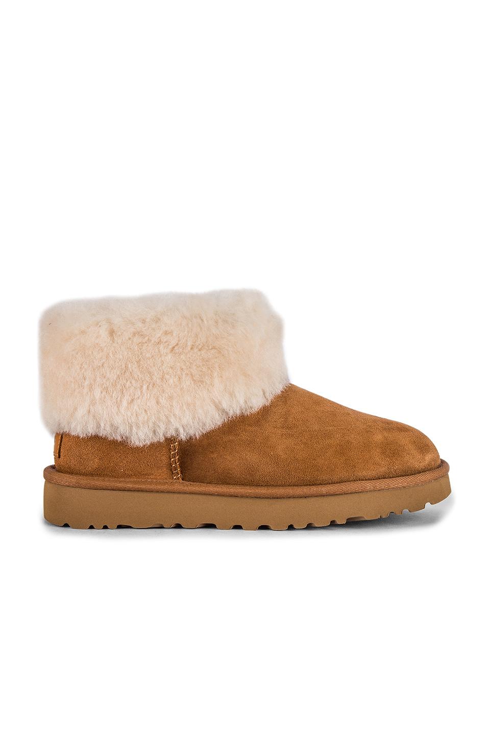 UGG Classic Mini Fluff High-low in Brown | Lyst UK