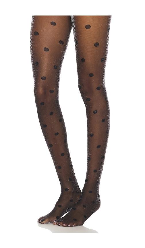 Stems Sparkle Dots Tights in Black | Lyst