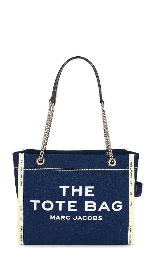 Marc Jacobs The Denim Chain Medium Tote Bag in Blue | Lyst