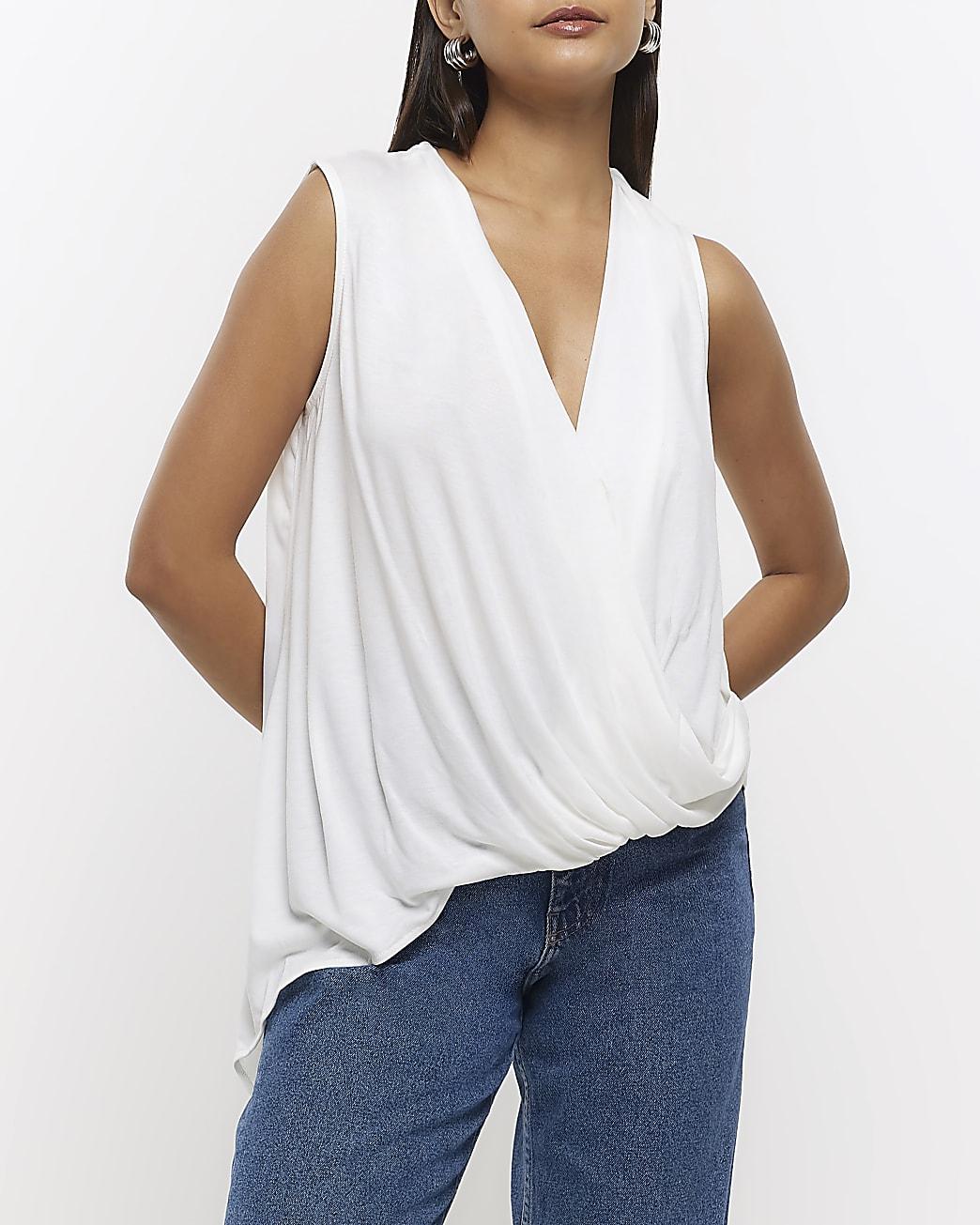 Drape Tank Top