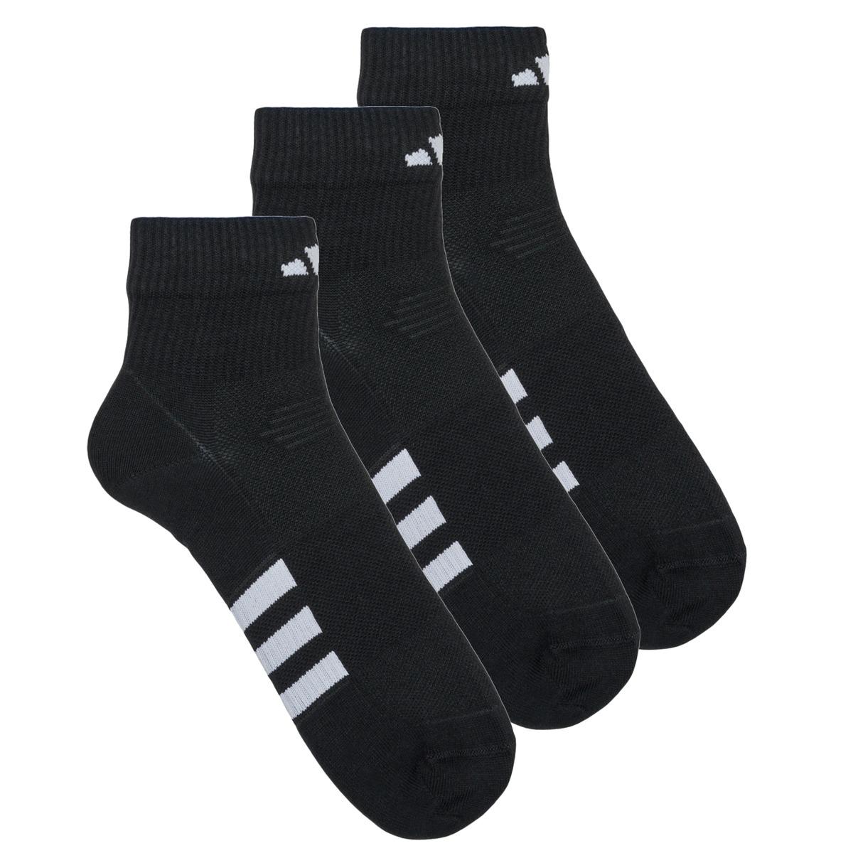 adidas Sports Socks Prf Light Mid3p in Black | Lyst UK