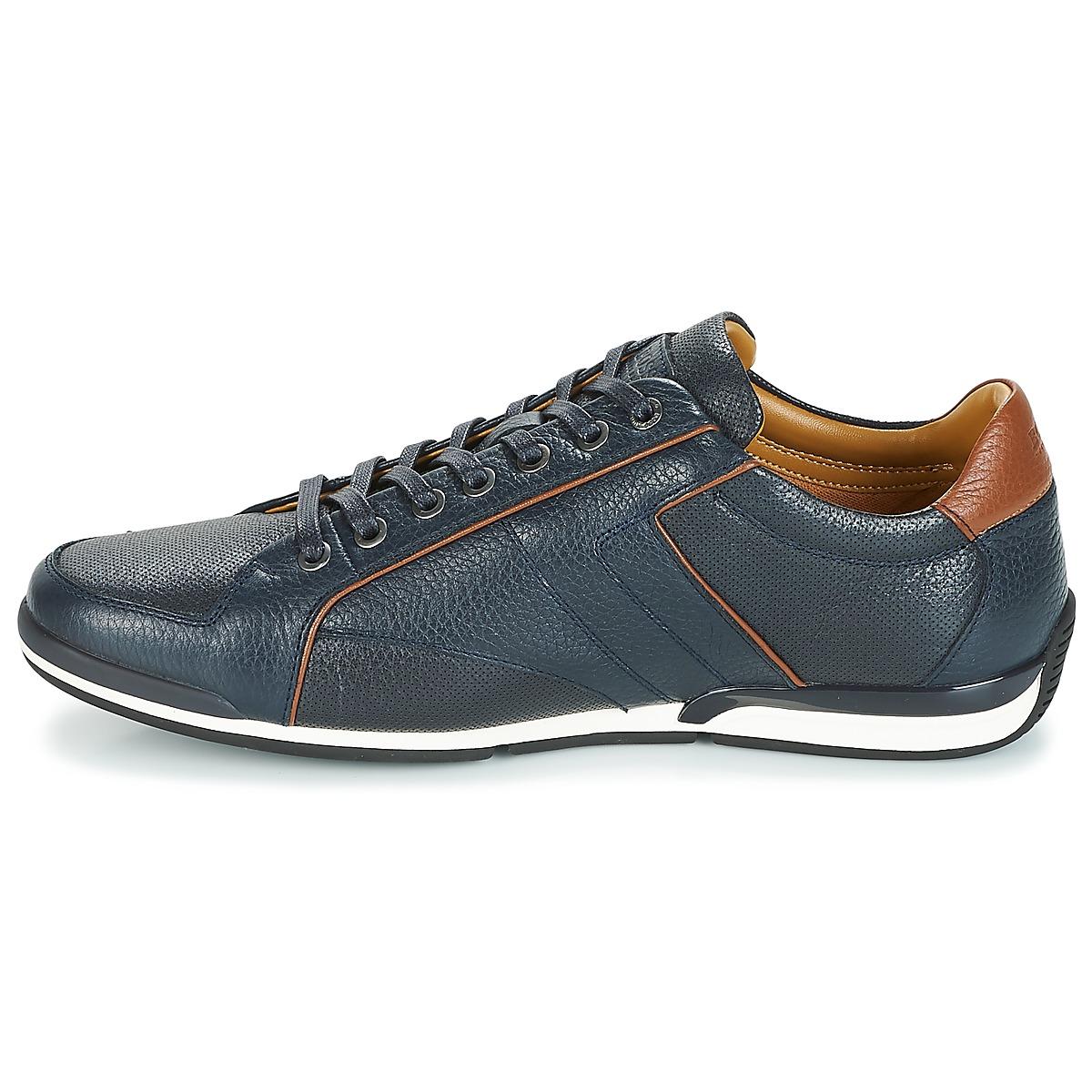 BOSS by Hugo Boss Saturn Low Profile Shoes (trainers) in Blue for Men ...