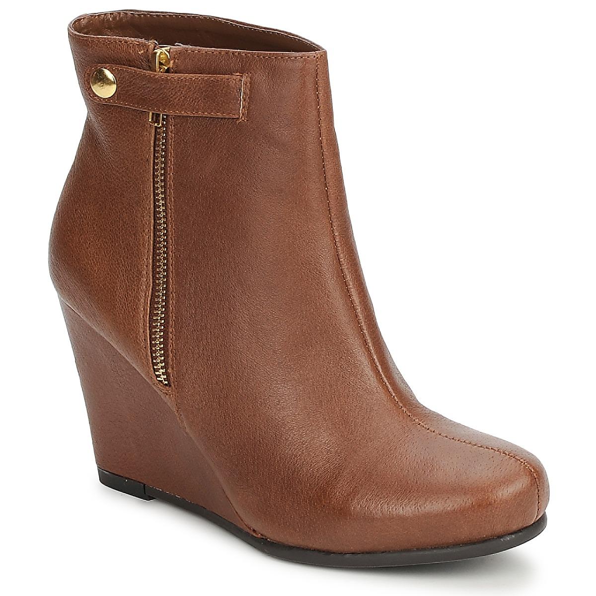 Chinese Laundry Leather Very Best Low Ankle Boots in Brown - Lyst