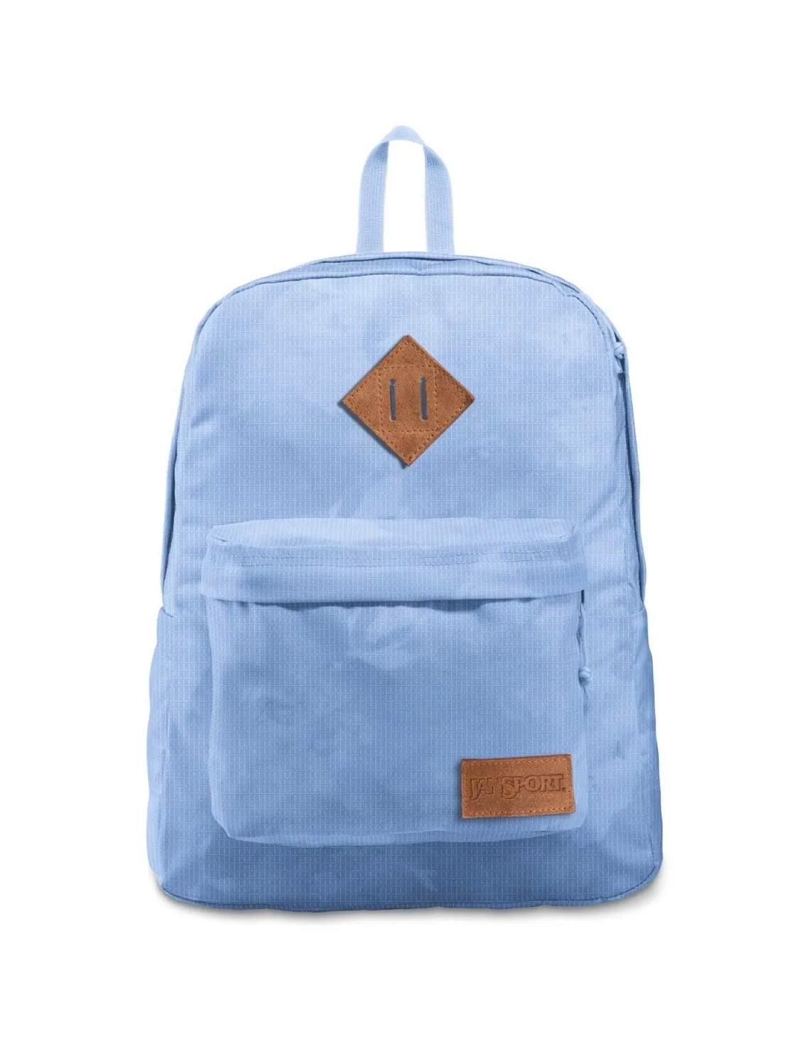 Light Blue Jansport Backpack