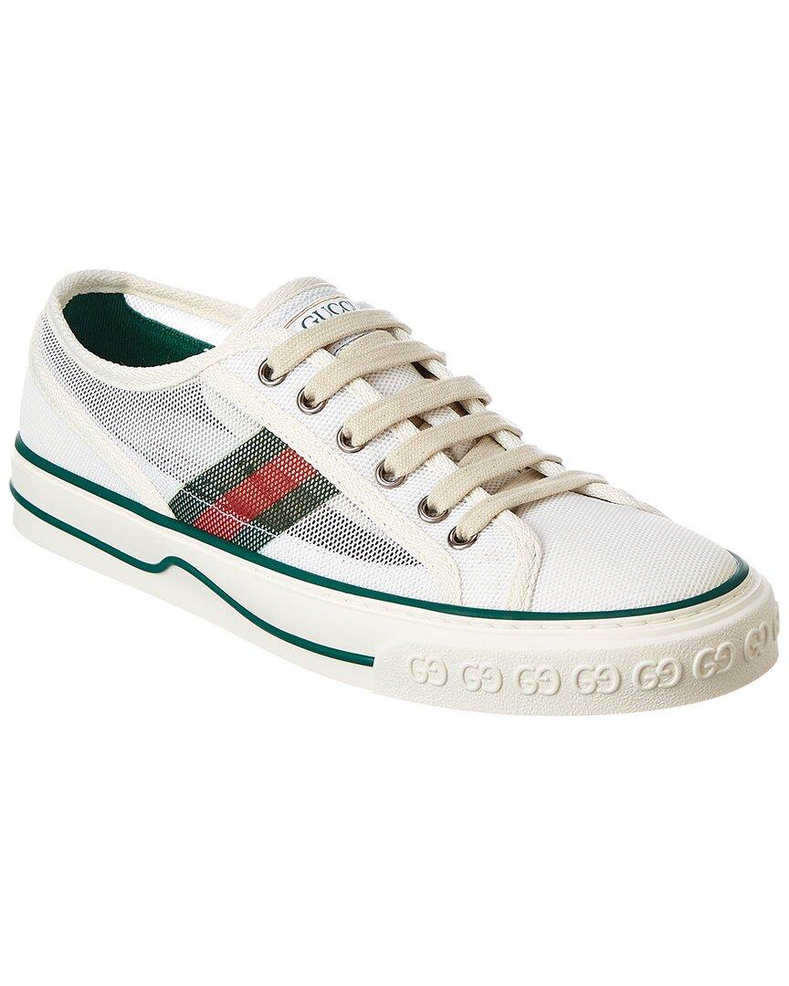 Gucci Tennis 1977 Mesh Sneaker in White | Lyst