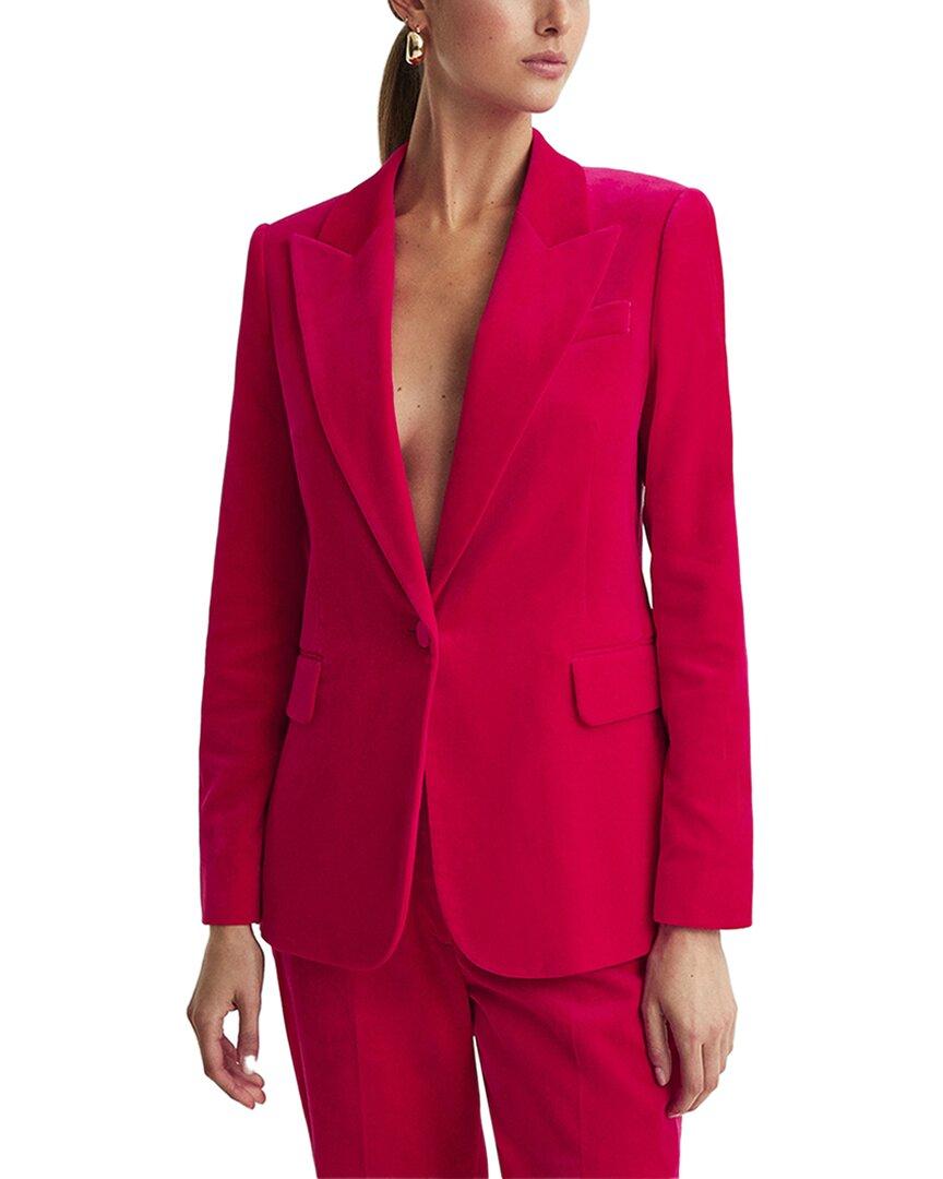 Reiss Rosa Blazer in Red | Lyst