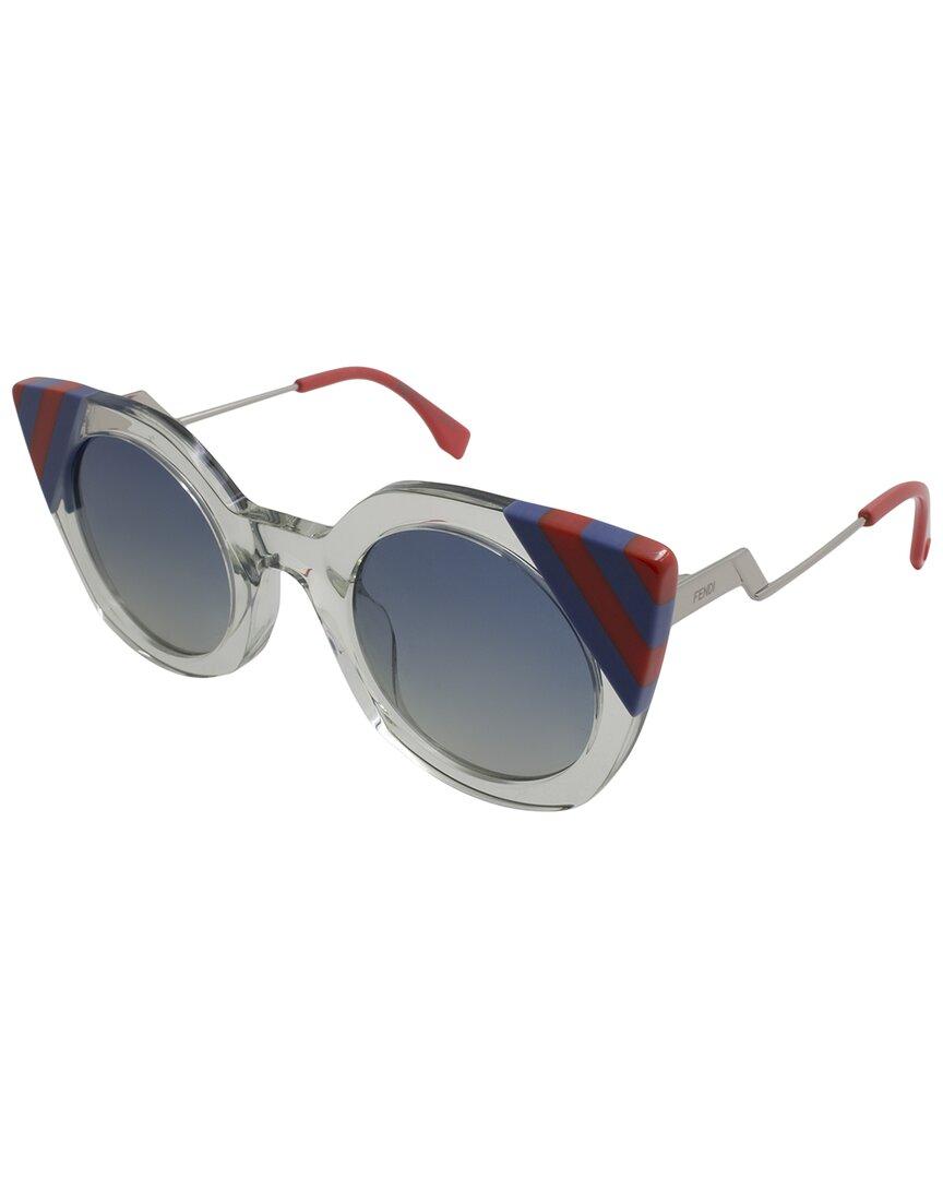 Fendi 47mm Sunglasses In Blue Lyst