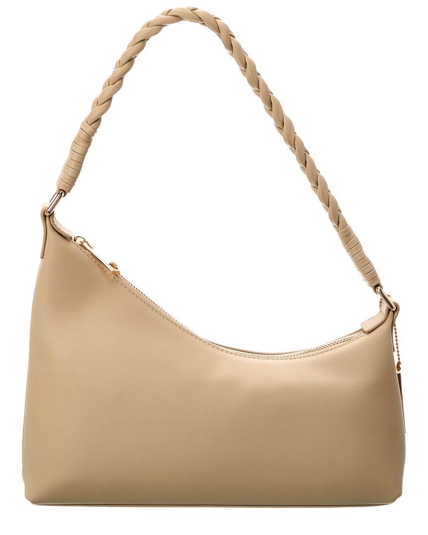 Tiffany & Fred Paris Leather Shoulder Bag in Natural | Lyst