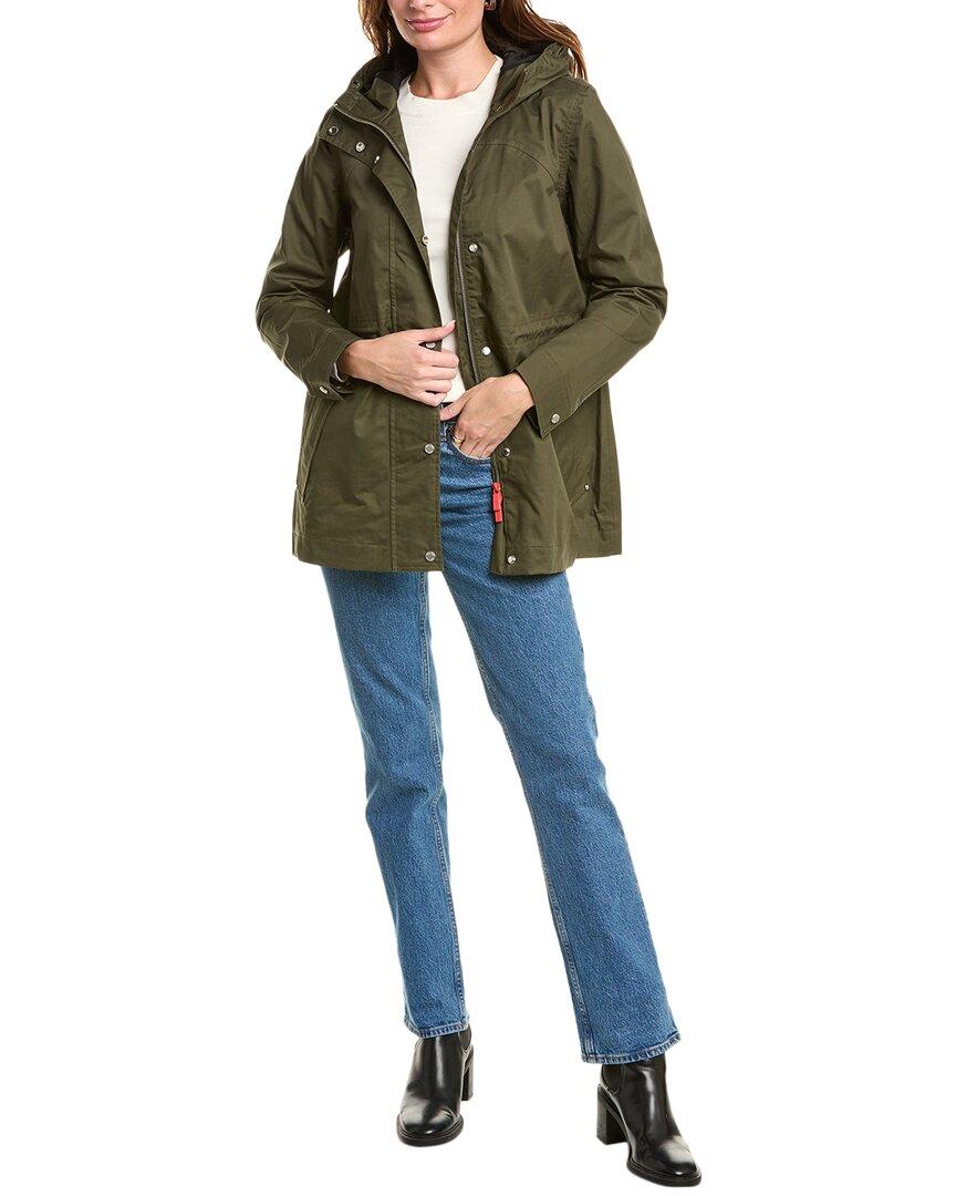 HUNTER Adela Classic Rain Jacket Adela Classic Rain Jacket in Green | Lyst