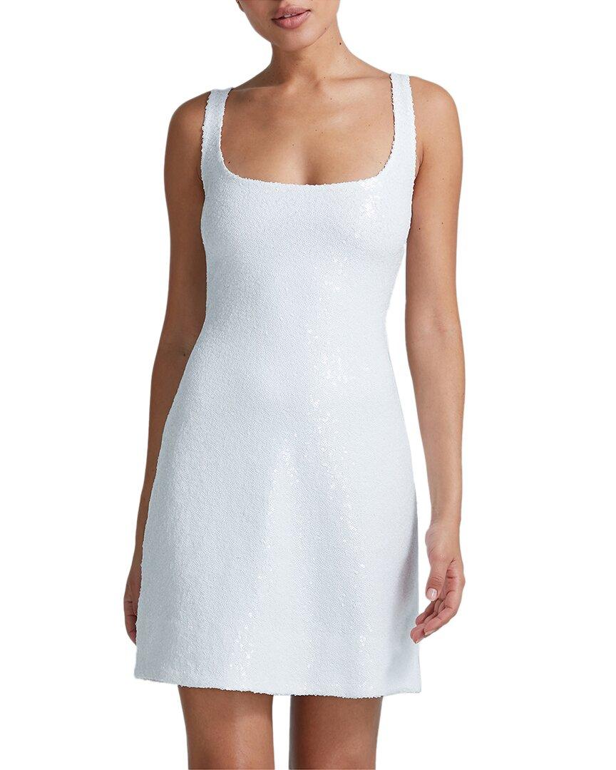 Commando Sequin Mini Dress in White | Lyst