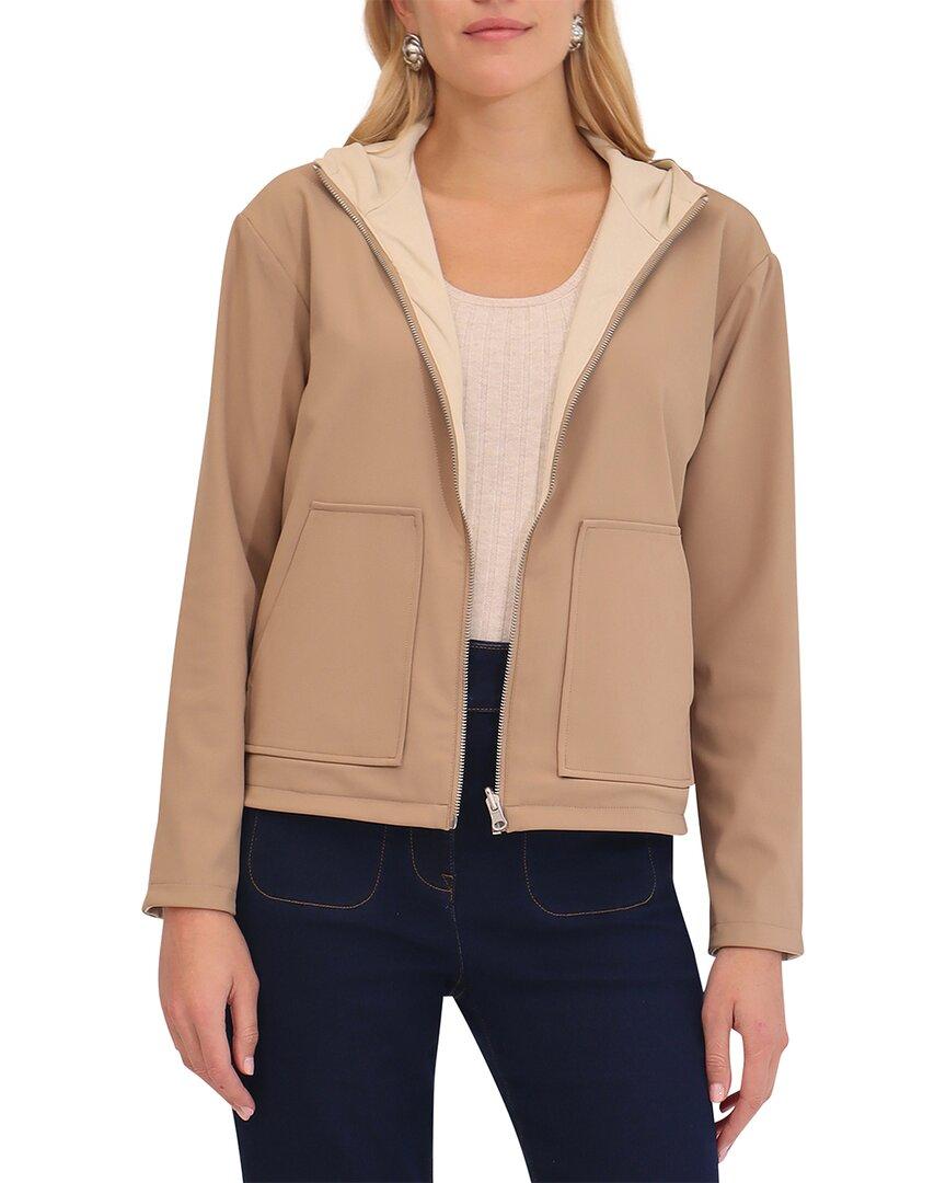 Bagatelle Reversible Ponte Jacket in Blue | Lyst