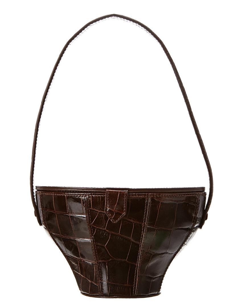 Croc Embossed Leather Bucket Bag | Paul Smith