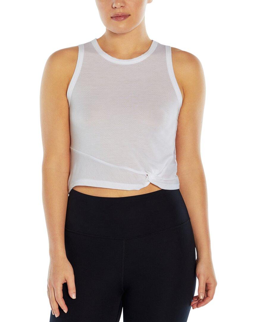 Lyst Marika Tek Blaze Lasercut Racerback Tank In Blue